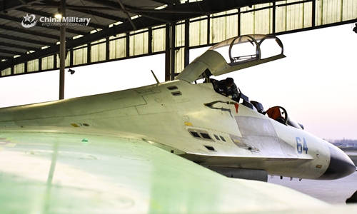 Naval aviation fighter jets take off - Global Times