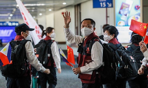 Chinese experts back home from Philippines after medical assistance ...