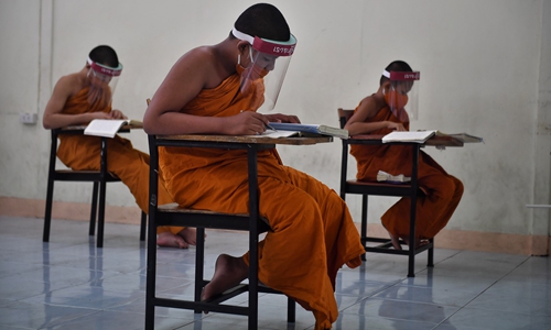 Monk training - Global Times