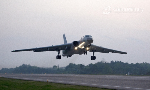 H-6 bomber ready for penetration flight - Global Times