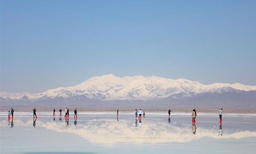 Caka Salt Lake scenic area in Qinghai reopens to public - Global Times