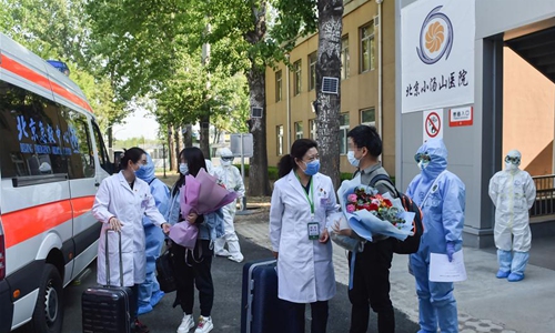 Beijing's SARS treatment hospital clears all COVID-19 cases - Global Times