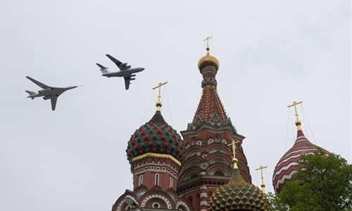 Victory Air Parade held in Moscow, Russia - Global Times