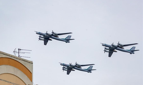 Victory Air Parade held in Moscow, Russia - Global Times