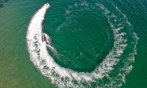 Aerial view of Hailing Island in Yangjiang, S China - Global Times