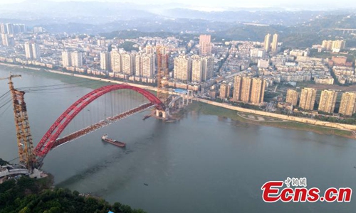 Highway bridge over Yangtze River completes closure in Sichuan - Global ...