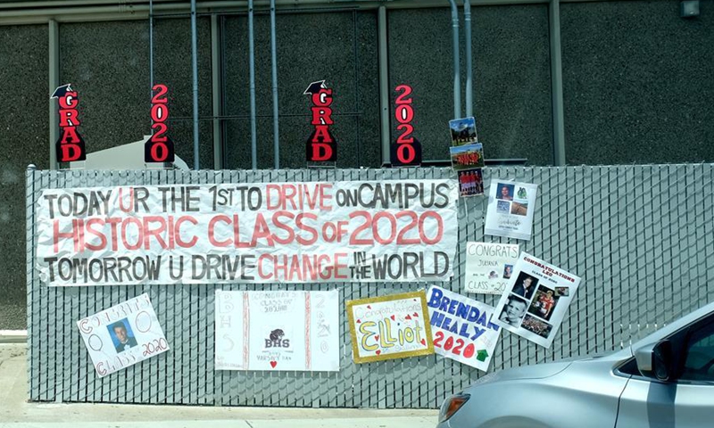 School holds drive-thru graduation for class of 2020 due to COVID-19 in ...