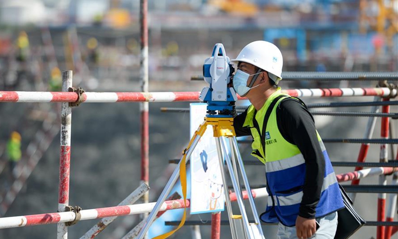 Expansion project of Urumqi Diwopu Int'l Airport under construction ...