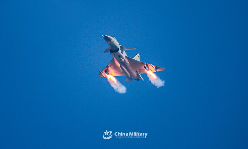 Ground targets hit by rockets fired by J-10 fighter - Global Times