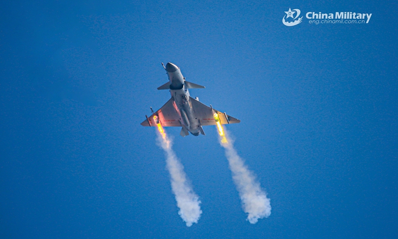 Ground targets hit by rockets fired by J-10 fighter - Global Times