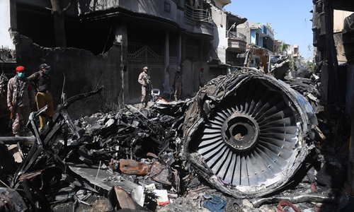 Pakistan crash - Global Times
