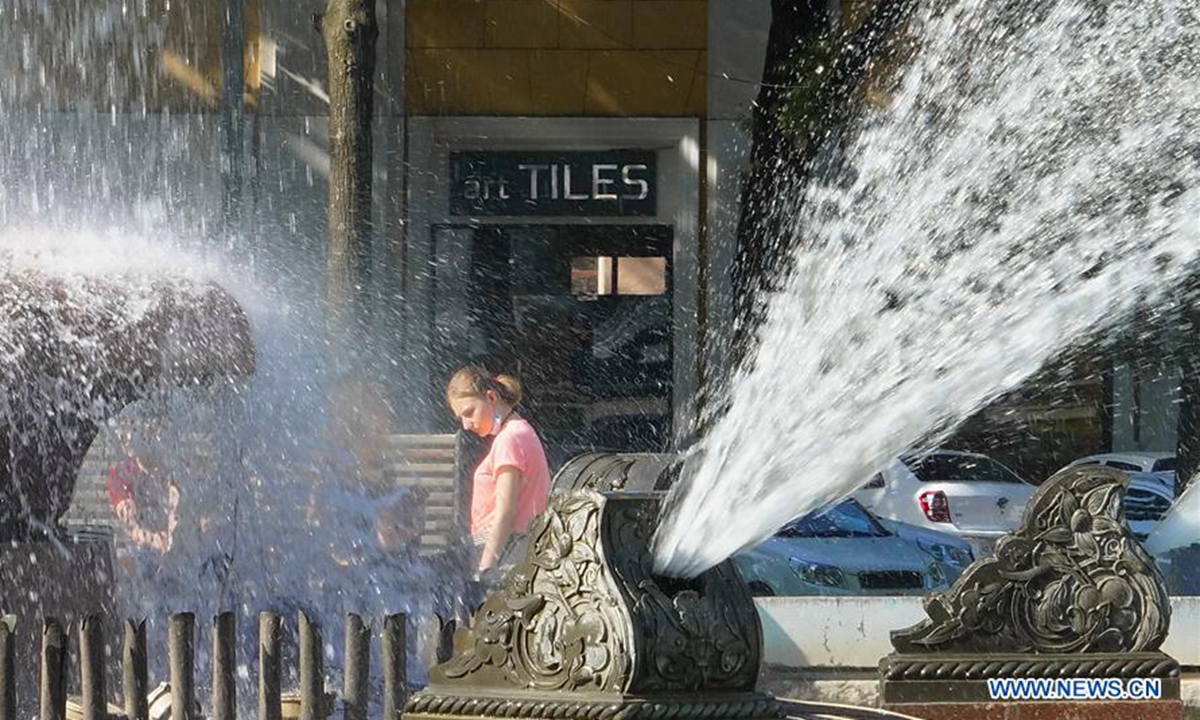 Uzbekistan's Tashkent witnesses high temperature weather - Global Times