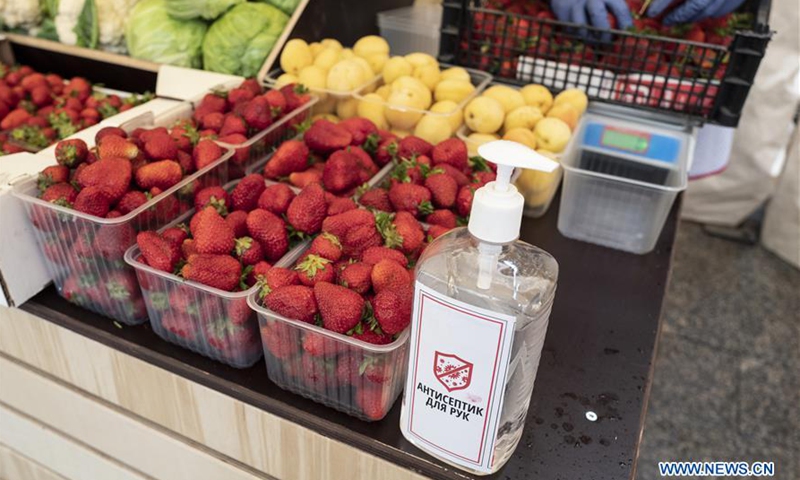 Street markets open for first time since lockdown in Moscow - Global Times