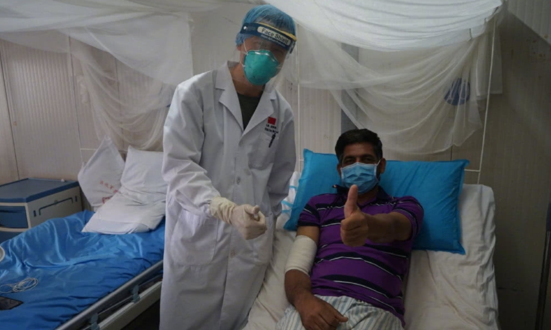 Chinese peacekeeping medical team treats wounded Pakistani soldiers ...