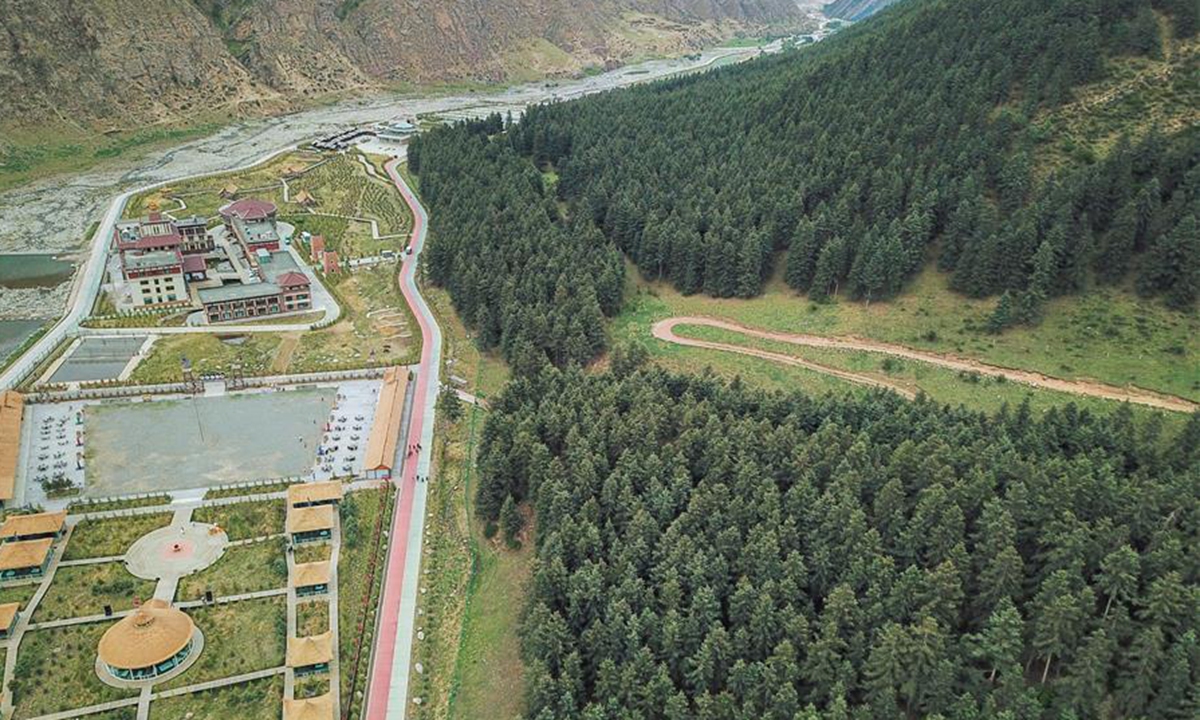 Binggouhe scenic spot in Wuwei, Gansu - Global Times