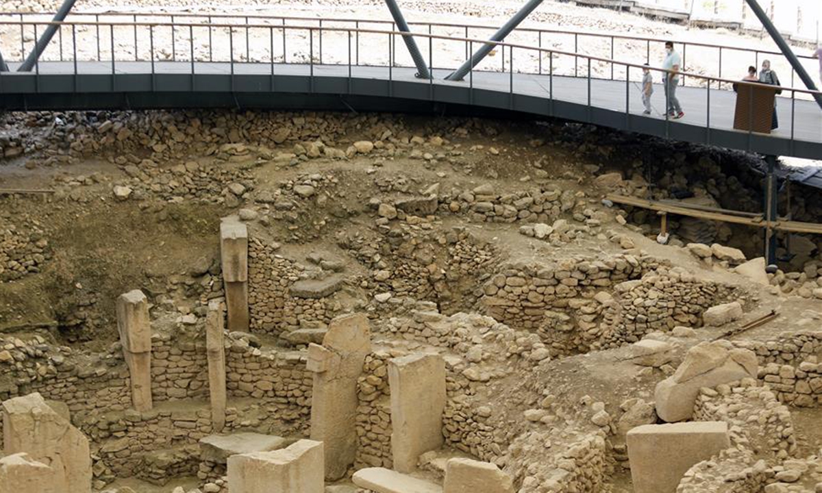 Gobekli Tepe archeological site in Sanliurfa province, SE Turkey ...