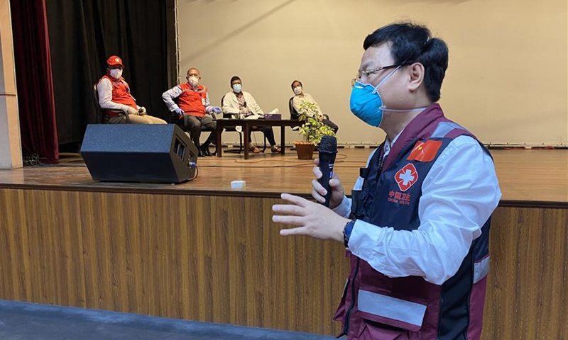 Chinese medical expert team supports fight against COVID-19 pandemic in ...