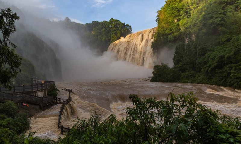 View of Huangguoshu Waterfall in Anshun, Guizhou - Global Times