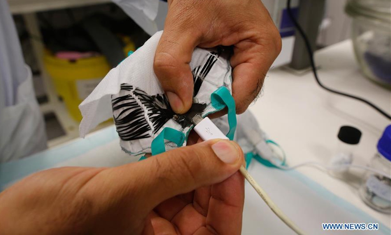 Israeli researchers develop reusable protective face mask - Global Times