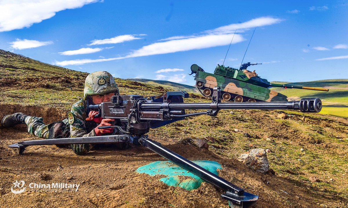 PLA Xizang Military Command holds coordinated exercise in plateau ...