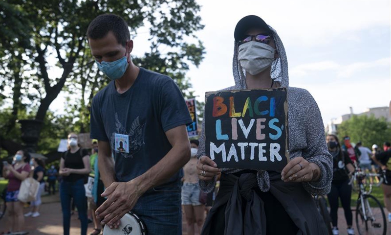 Demonstrators protest against racial injustice to mark Juneteenth in ...