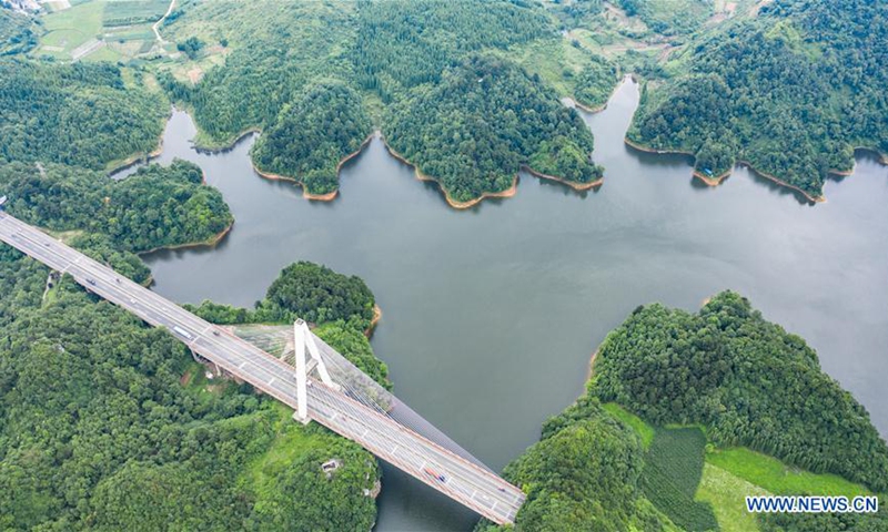 View of Hongfeng Lake scenic area in Guizhou - Global Times