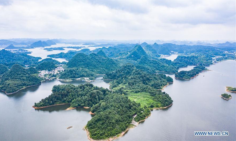 View of Hongfeng Lake scenic area in Guizhou - Global Times