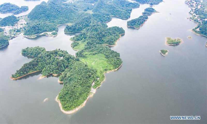 View of Hongfeng Lake scenic area in Guizhou - Global Times