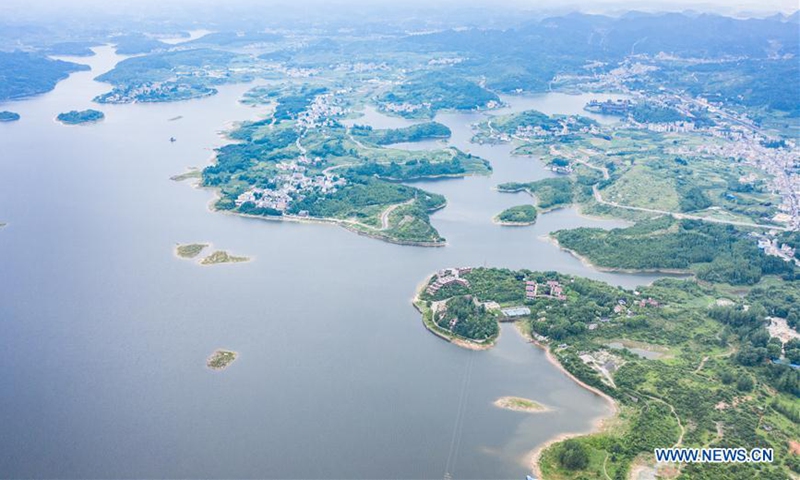 View of Hongfeng Lake scenic area in Guizhou - Global Times