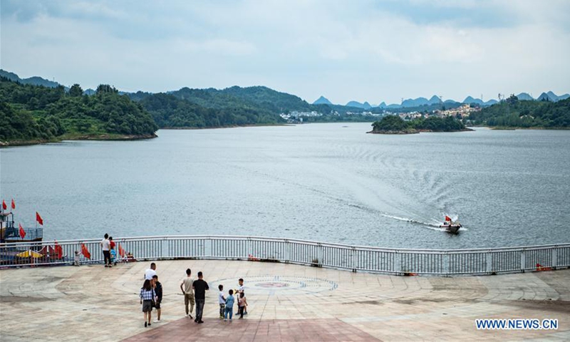 View of Hongfeng Lake scenic area in Guizhou - Global Times
