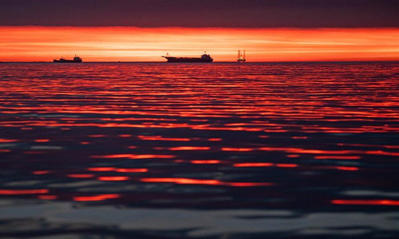Sunset scenery after rainfall in Haikou, China's Hainan - Global Times