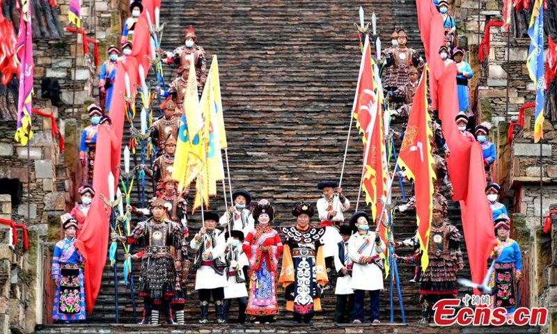 Traditional gate-opening ceremony held in Sichuan - Global Times