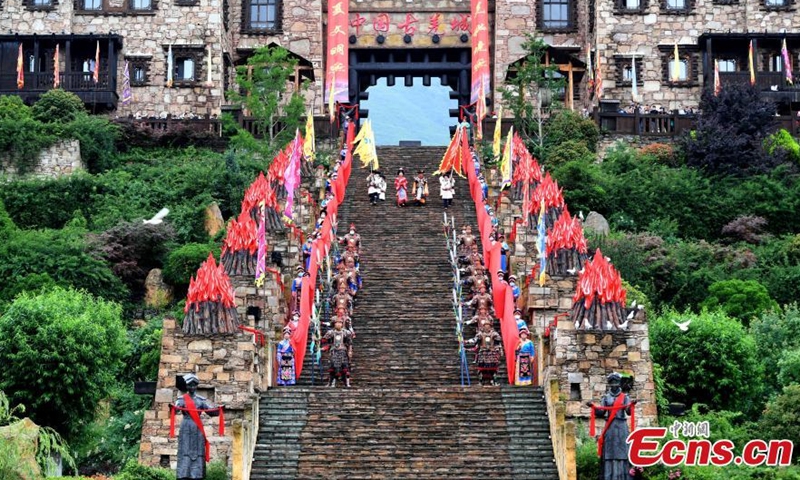 Traditional gate-opening ceremony held in Sichuan - Global Times