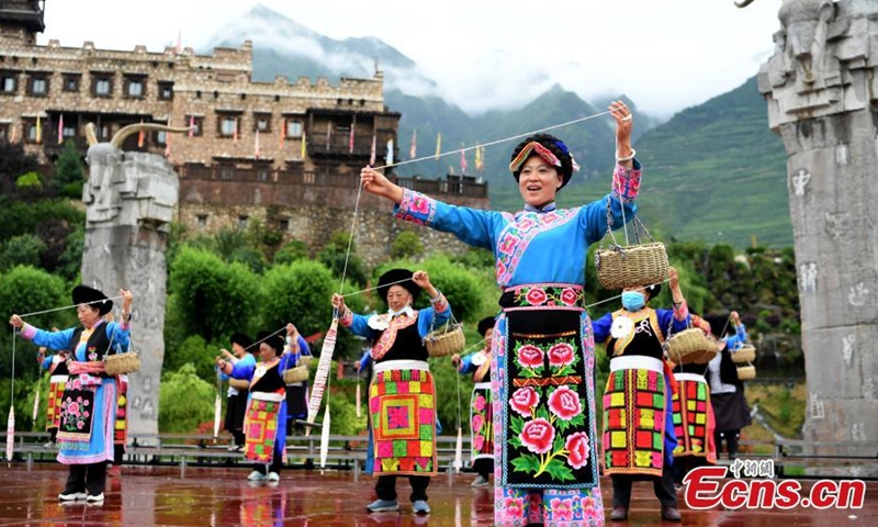 Traditional gate-opening ceremony held in Sichuan - Global Times