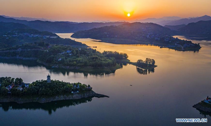 Scenery of Yinghu Lake Scenic Spot in Ankang, Shaanxi - Global Times