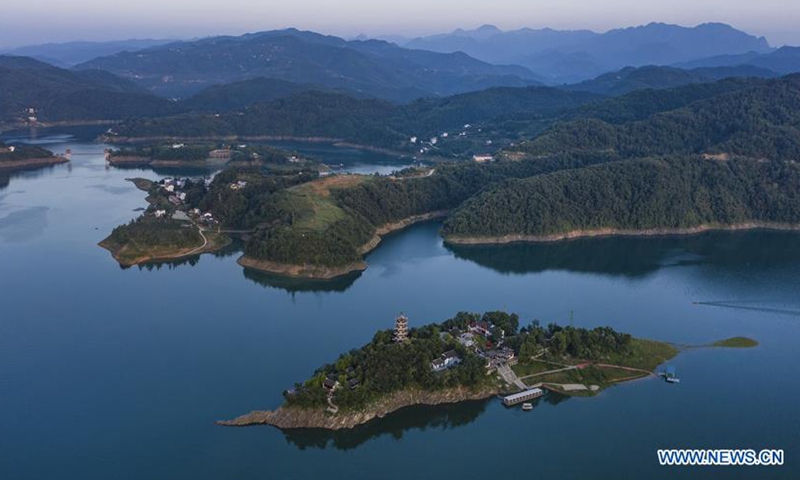 Scenery of Yinghu Lake Scenic Spot in Ankang, Shaanxi - Global Times