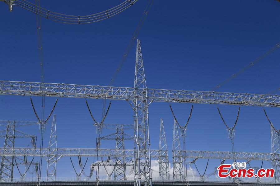 China's first ultra-high voltage transmission line for clean energy ...