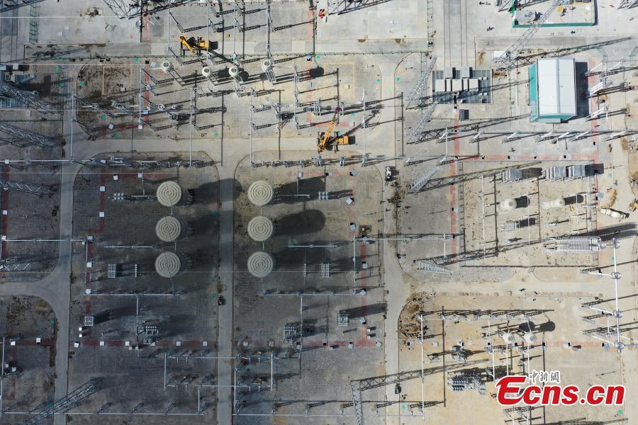 China's first ultra-high voltage transmission line for clean energy ...