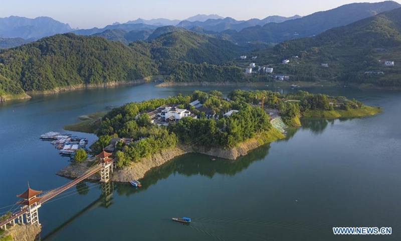 Scenery of Yinghu Lake Scenic Spot in Ankang, Shaanxi - Global Times
