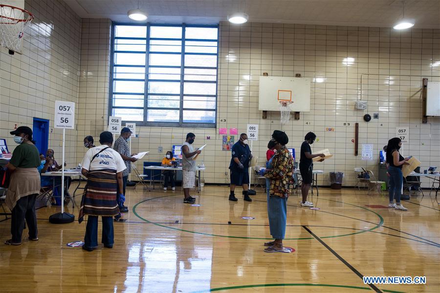 New York holds 2020 primary elections - Global Times