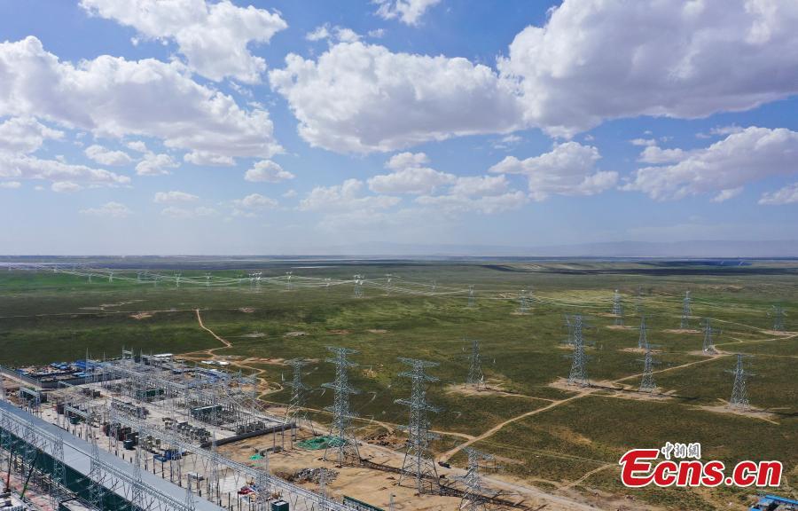 China's first ultra-high voltage transmission line for clean energy ...