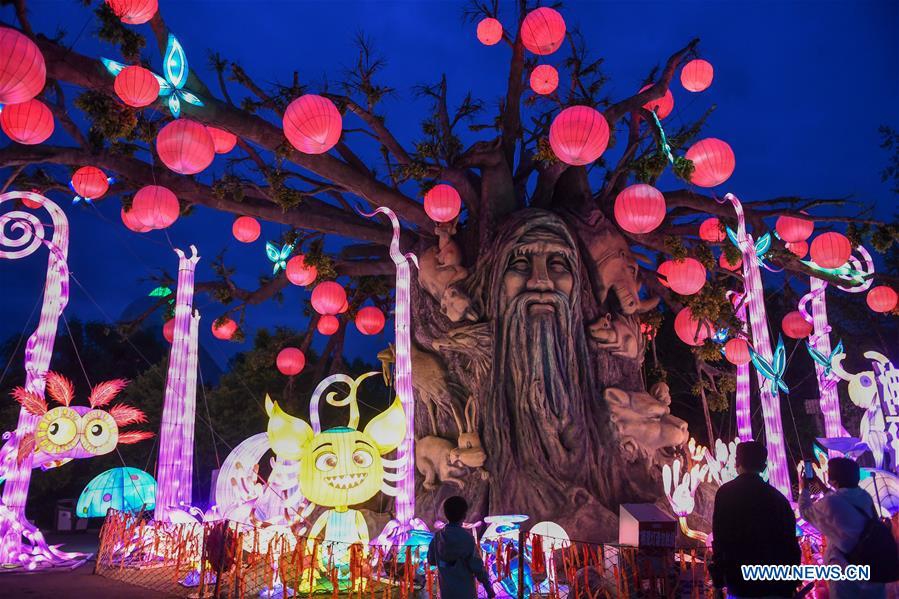 Lantern show held in Changchun during Dragon Boat Festival national ...