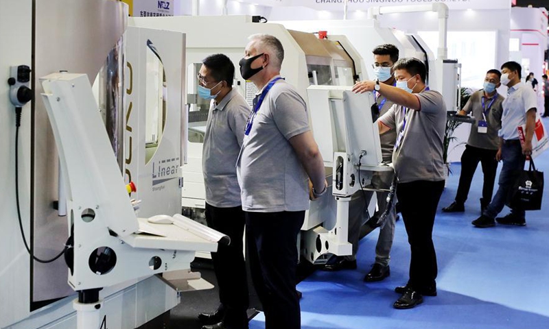 China Machine Tool Exhibition held in Shanghai - Global Times