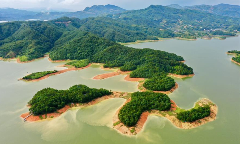 Scenery of Cuiping Lake in Gutian County of southeast China's Fujian ...