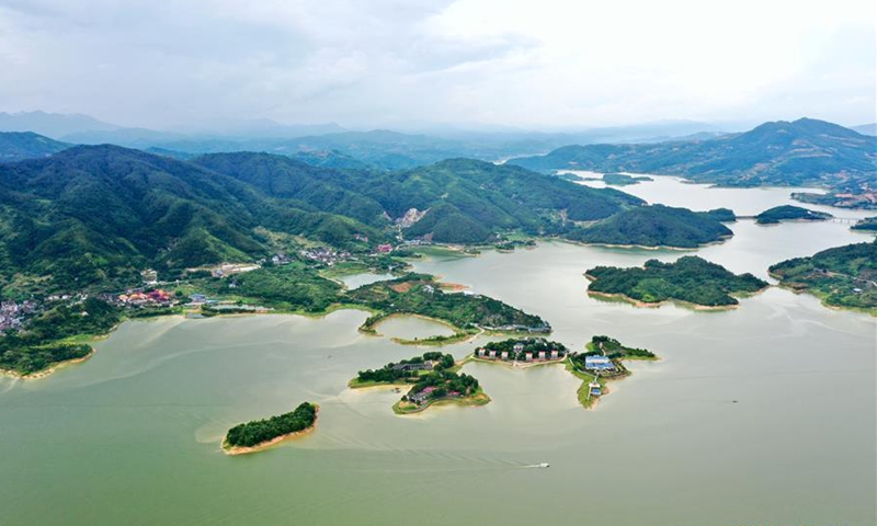Scenery of Cuiping Lake in Gutian County of southeast China's Fujian ...