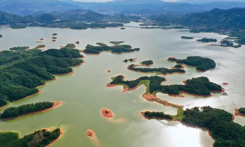 Scenery of Cuiping Lake in Gutian County of southeast China's Fujian ...