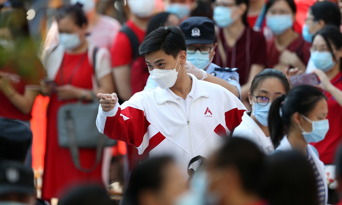 10 million students sit this year's gaokao amid COVID-19 - Global Times