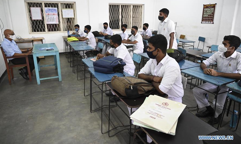Schools reopen in Colombo, Sri Lanka - Global Times