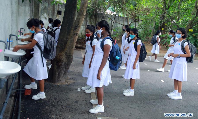 Schools reopen in Colombo, Sri Lanka - Global Times