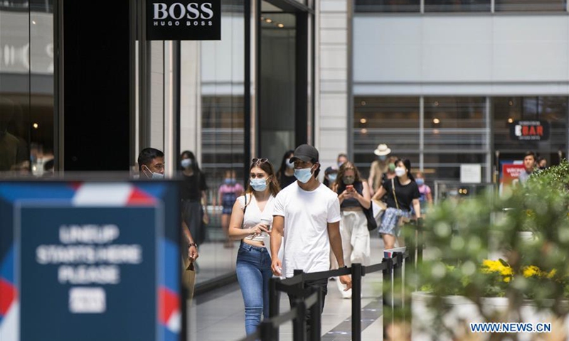 Mask use becomes mandatory in Toronto's indoor public spaces - Global Times